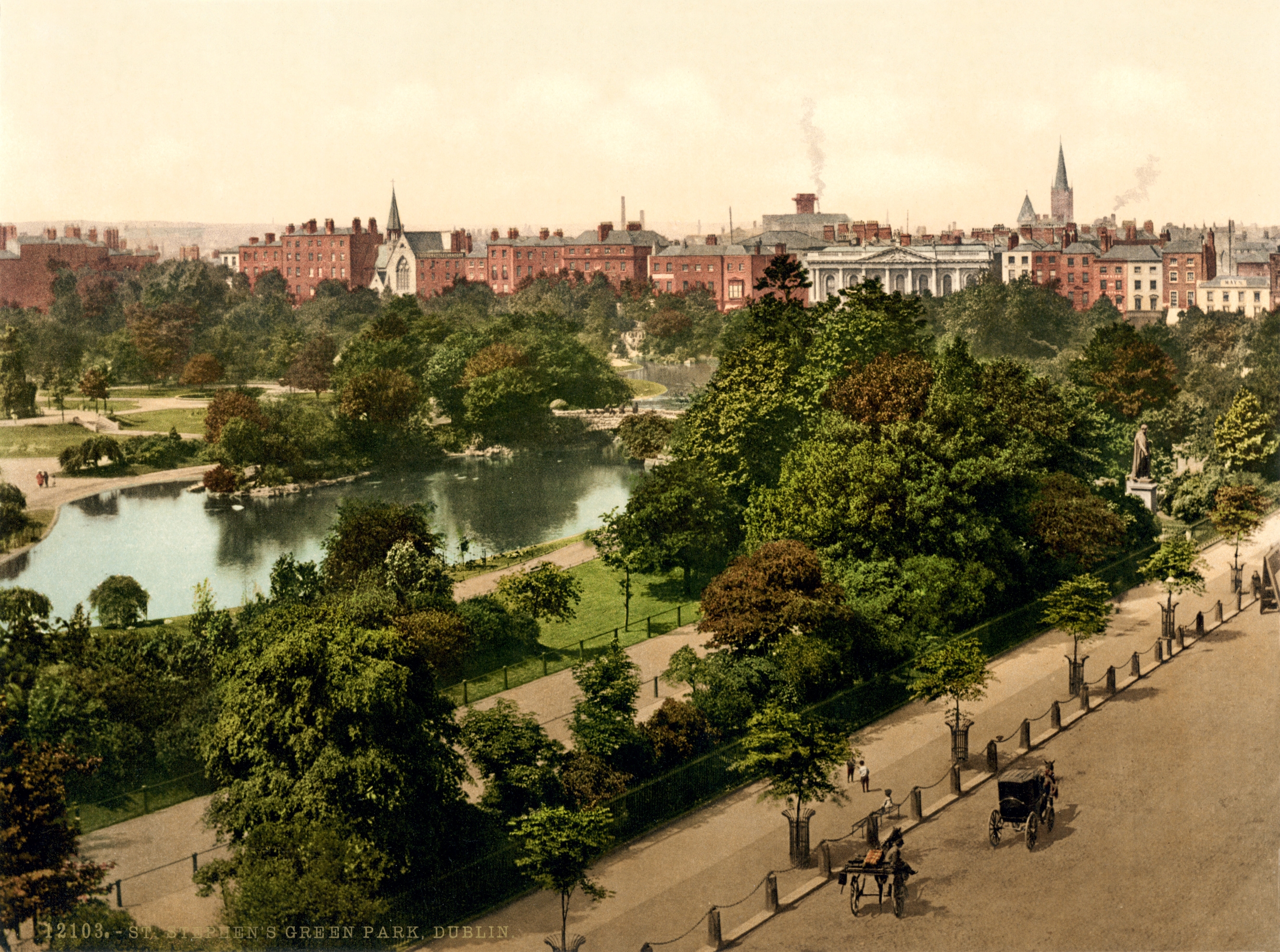St Stephen's Green, Dublin - The Irish Rose