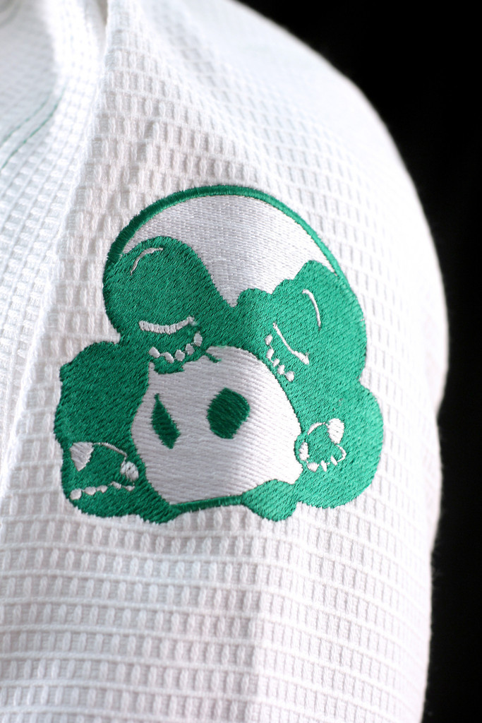 Inverted Gear White Gold Weave Panda Gi | The Jiu Jitsu Shop