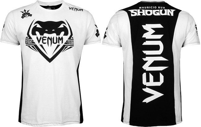 Venum Shogun Team T-shirt - White/Black - The Jiu Jitsu Shop