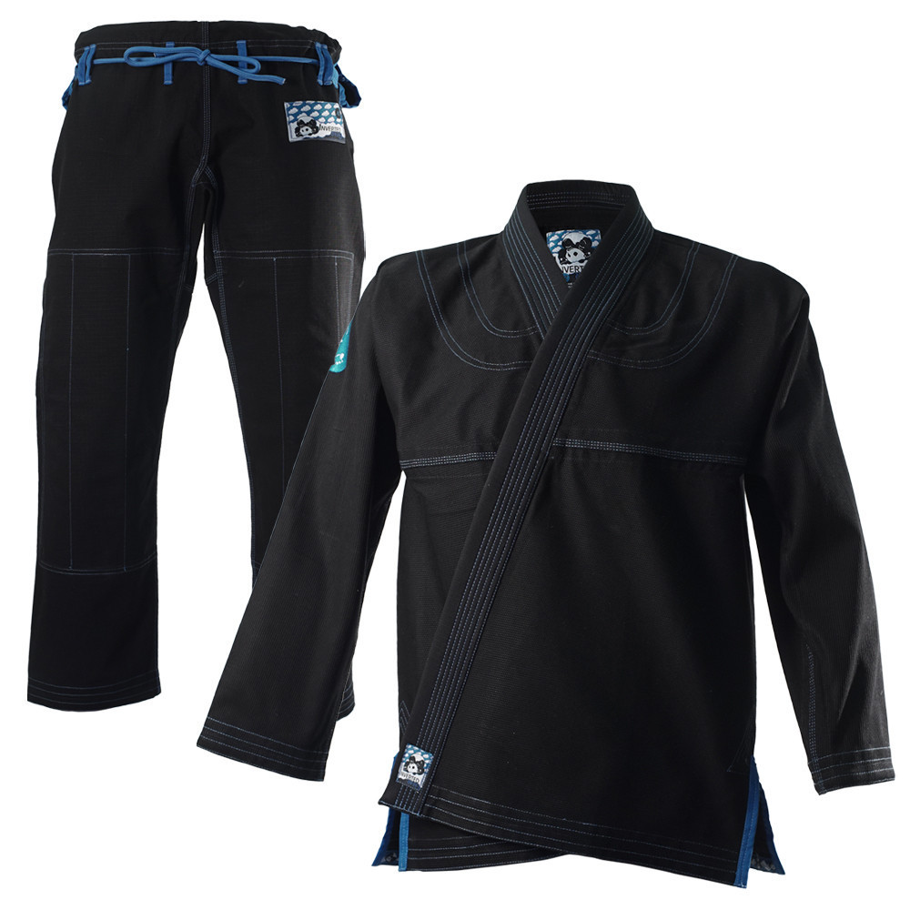Inverted Gear Black Light Pearl Weave Skies gi - The Jiu Jitsu Shop