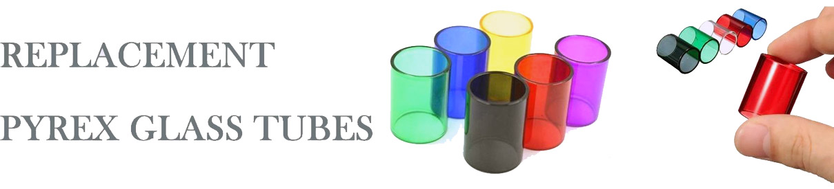 Vape Tank Glass | Colored Vape Tank Glass | Central Vapors