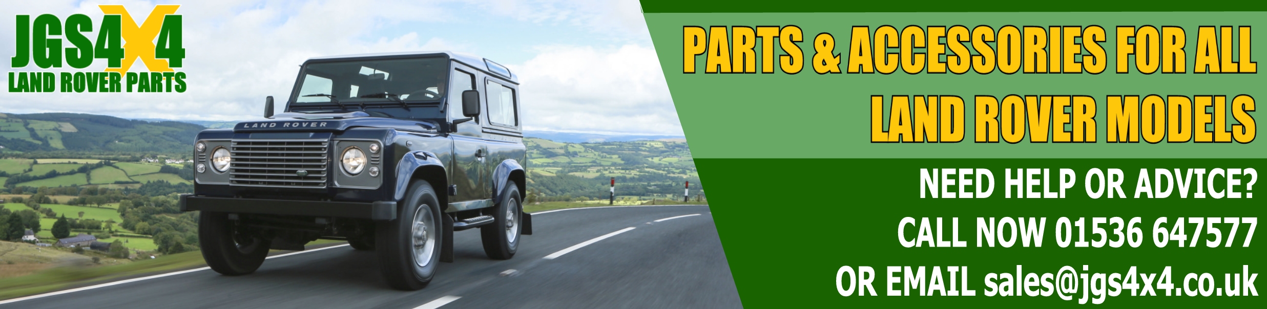 JGS4x4 Land Rover Parts