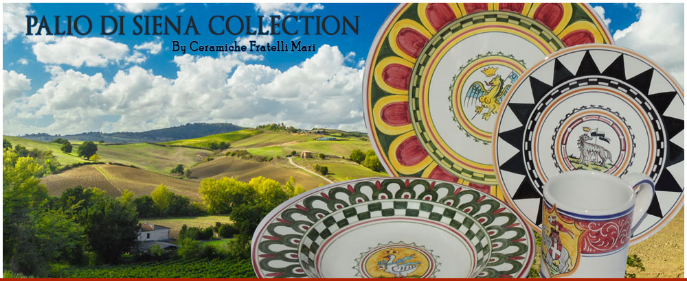 Italian Pottery | Italian Ceramics from Deruta, Castelli & Tuscany