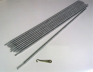 Drain Cleaning & Rods - Rods & Accessories - Coiled Spring Rods and ...
