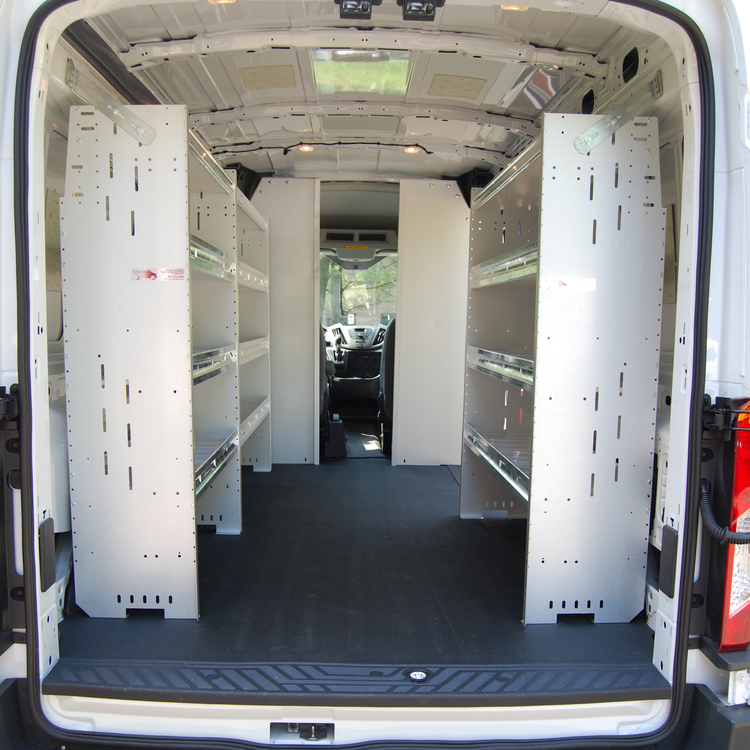 Commercial Van Shelving | Van Equipment | Advantage Outfitters