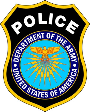 USA Department Of The Army Police Badge