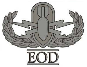 USA EOD Badge