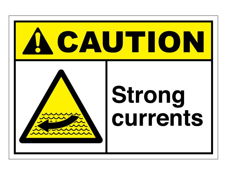 ANSI Caution Strong Currents
