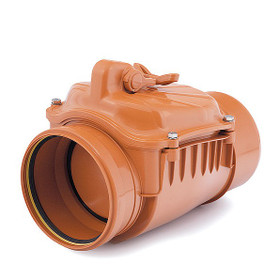 Drainage Flap Valve - Anti flood Non Return valve, 110mm, 160mm