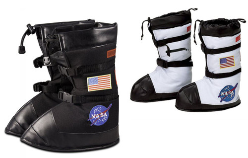Kids Astronaut Space Boots Costume Accessory by Aeromax - CostumeVille