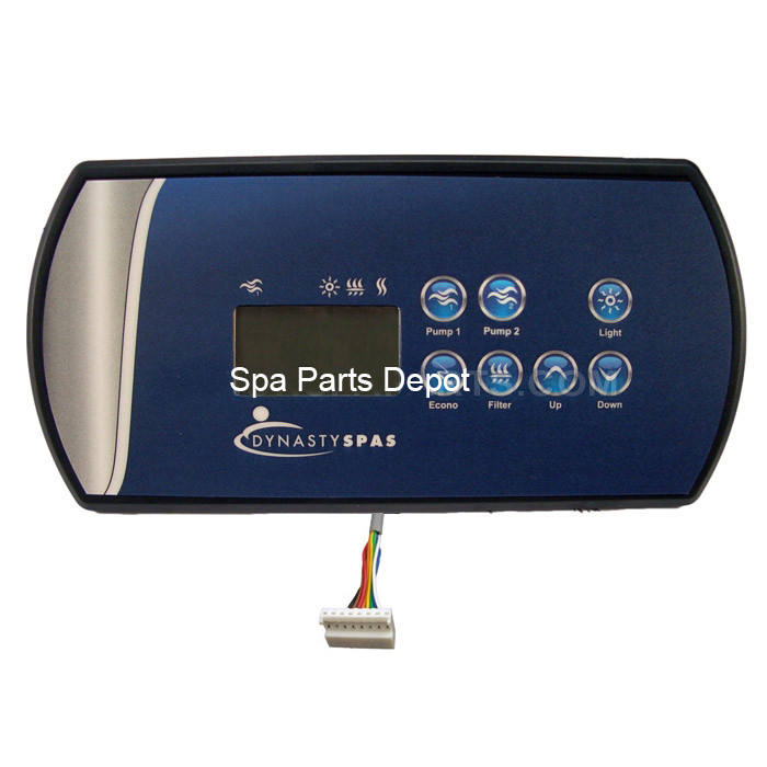 Dynasty Spa Control Panel, K85, SSPA, 2 Pump - Spa Parts Depot
