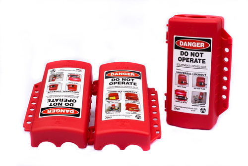 Forklift/Cylinder/Plug Combo Lockout Device | LSS