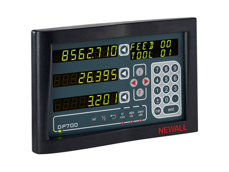 Newall Digital Readout - Single Axis DP700 DRO Display ...