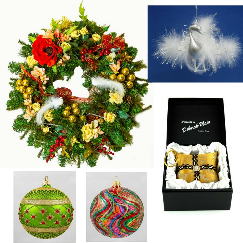 3 Stylish Ways to Decorate With Ornaments for the Holidays - La Bella Fiona