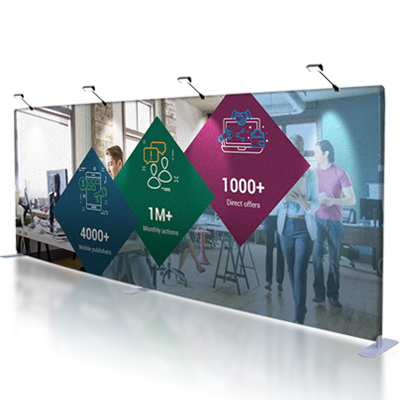 Trade Show Booth Displays and Design - Banner Stands, Pop-ups, Fabric ...