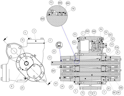 Roper Pumps Model 3832, 3843 & 3848 Pump Replacement Parts - John M ...