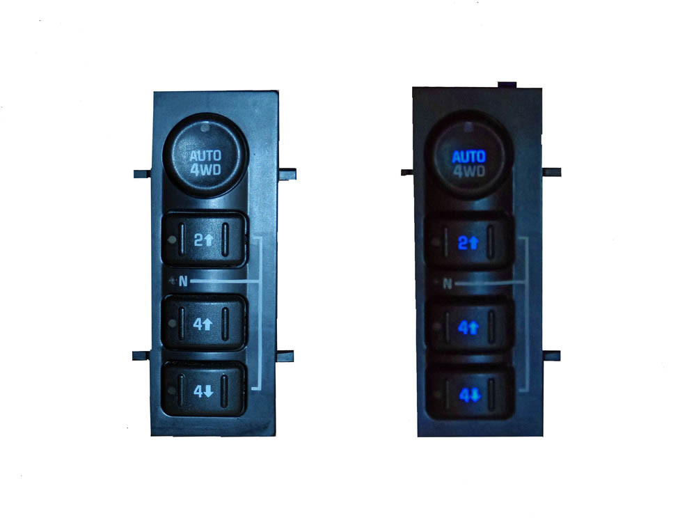 2005 Chevrolet Silverado 4 Wheel Drive Control Switch - A.S.I