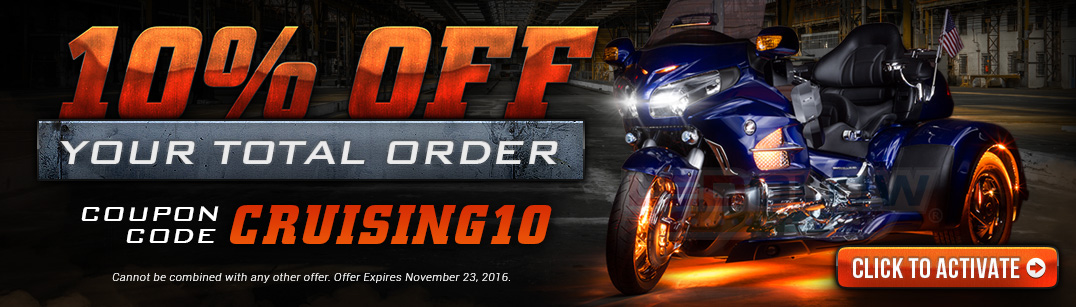 MotorcycleLEDLights by LEDGlow Lighting