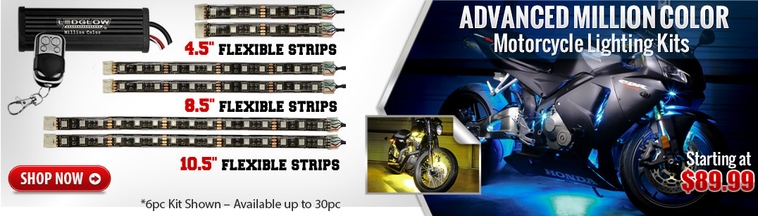 MotorcycleLEDLights by LEDGlow Lighting