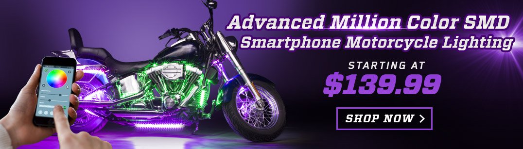 Motorcycle LED Lights by LEDGlow Lighting