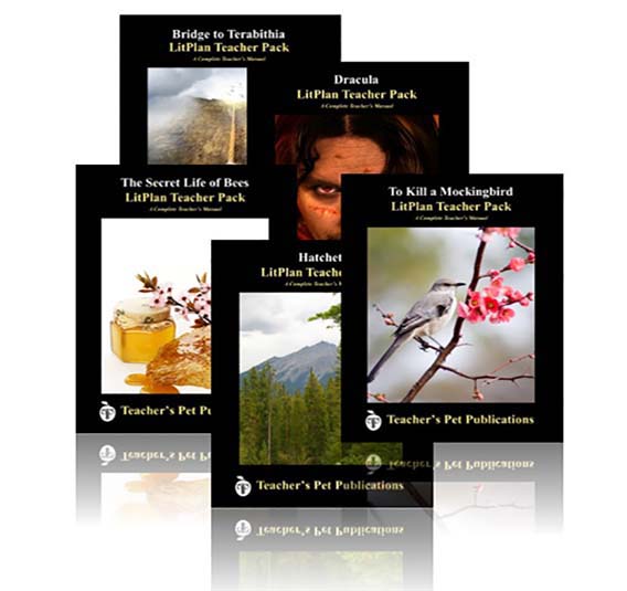 Novel Units & Lesson Plans | Teacher's Pet Publications