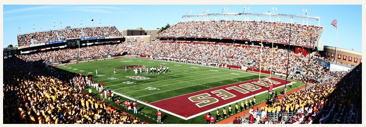 Alumni Stadium - Facts, figures, pictures and more of the Boston ...