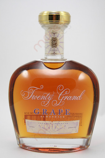 Twenty Grand Grape Almondine Flavored Vodka 750ml - MoreWines