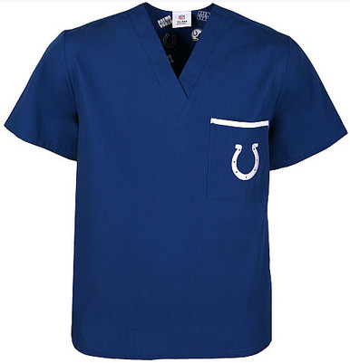 Indianapolis Colts Men's NFL Scrub Top - Scrub Identity