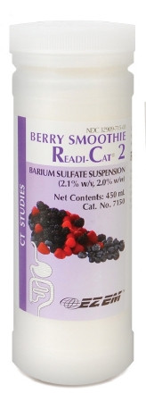 450301 EZEM Berry Flavor Smoothie Readi-Cat ® 2 CT Oral Contrast Agent ...