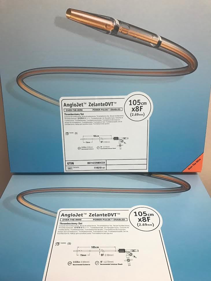 114610-001 Boston Scientific AngioJet ZelanteDVT 105cm x 8F, Peripheral ...