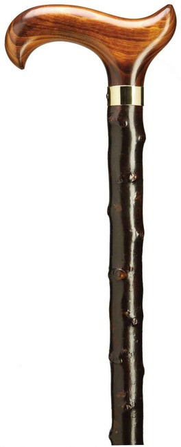 Irish Blackthorn Country Derby Walking Cane - Exquisite Walking Canes