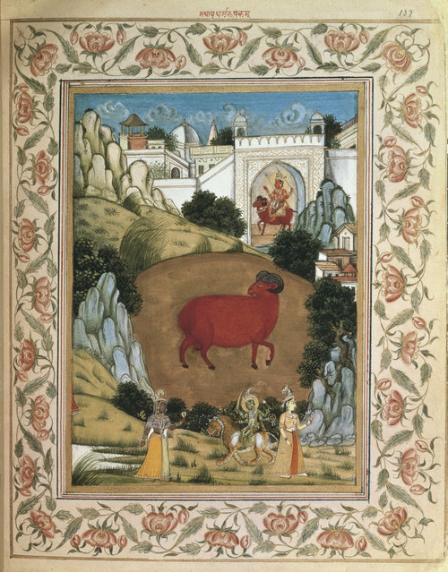 Marco Polo In The Court Of The Great Kublai Khan. Illustration From A ...