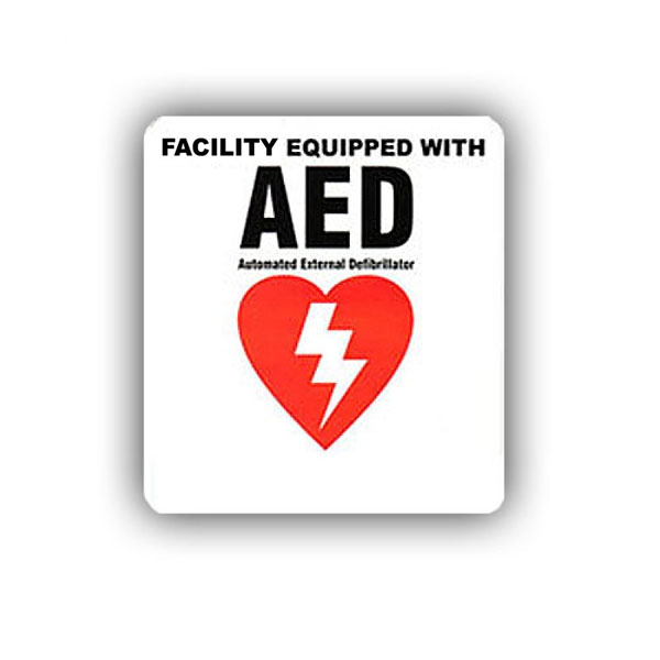 Facility Sticker - AED Solutions